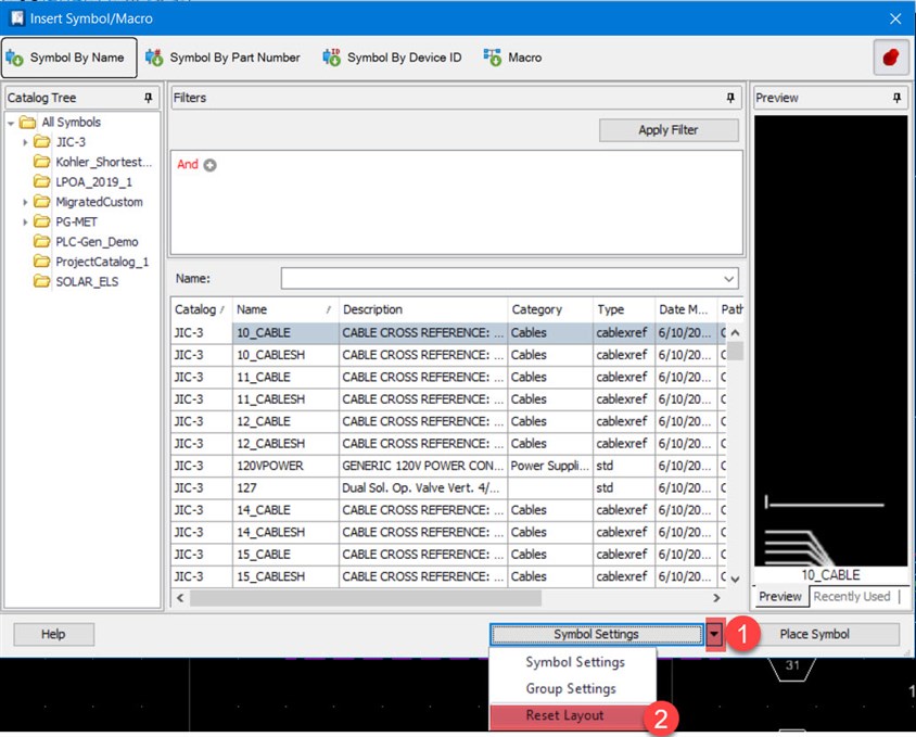 OpenUtilities - How to Reset Insert Symbol / Macro Dialog in Promis.e CONNECT - Communities