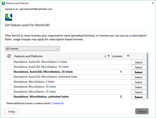 OpenFlows | Water Infrastructure - License usage with AutoCAD ...