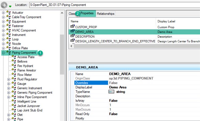 OpenPLANT | AutoPLANT - How to Use Display Label as Property Value in OpenPlant Modeler ...