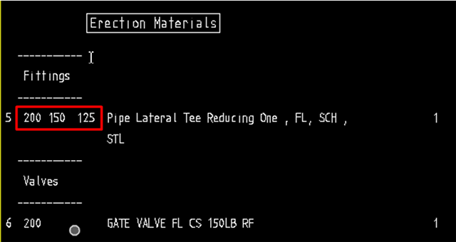 Bentley 中文技术资料库 - 技术资料库 - 在ISO图中如何显示PIPE_LATERAL_TEE_REDUCING_ONE_RUN ...