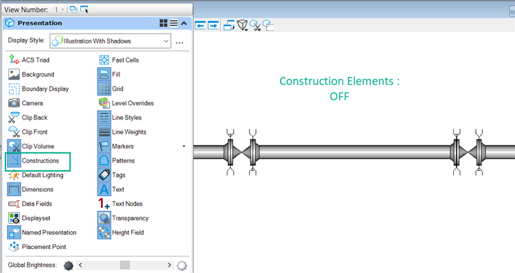 OpenPLANT | AutoPLANT - How to Show/Hide Bolts and Gaskets in OpenPlant Modeler Connect Edition ...