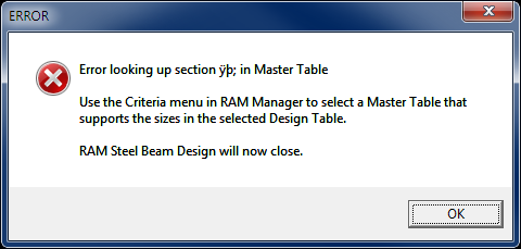 RAM | STAAD | ADINA - RAM Table Editing [FAQ] - Communities