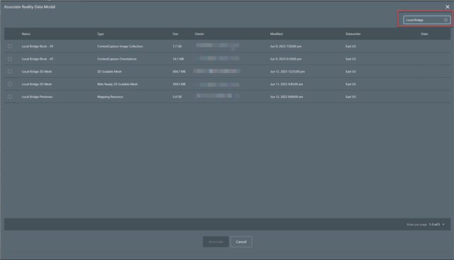 iTwin Experience - Reality Data - Communities