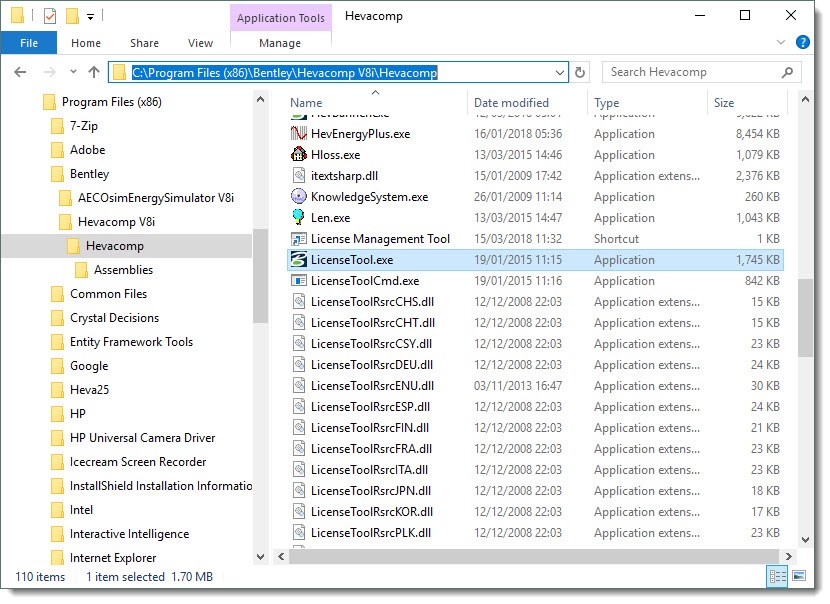 HEVACOMP - How to send your license logs - Communities
