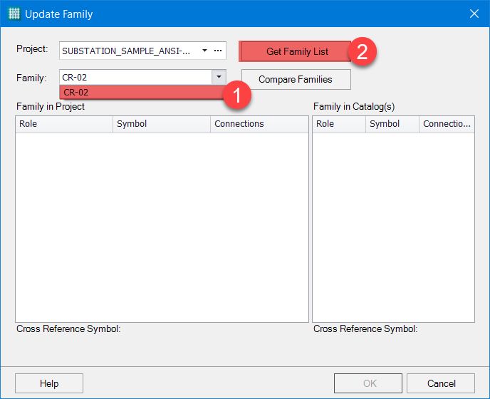 OpenUtilities - Family modifications not reflected in project - OpenUtilities Substation CONNECT ...