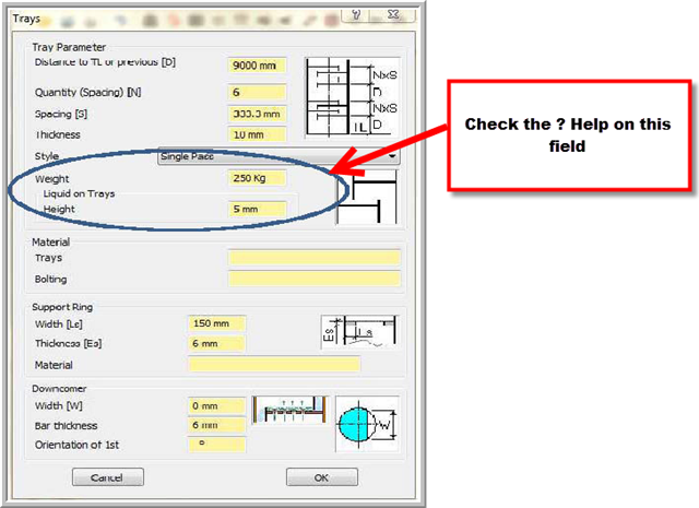 AutoPIPE - 24. How can one change the deflection and rotation limits on columns (top and trays ...