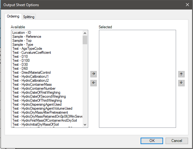 gINT | Keynetix - How To Use the Ordering on Report sheet - Communities