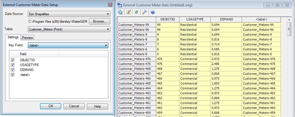 Archived Communities Documentation - External Customer Meter table blank - Communities