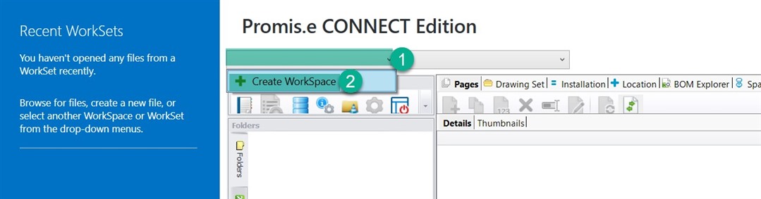 OpenUtilities - How to Configure WorkSpace & WorkSet on Network Location for Promis.e CONNECT ...