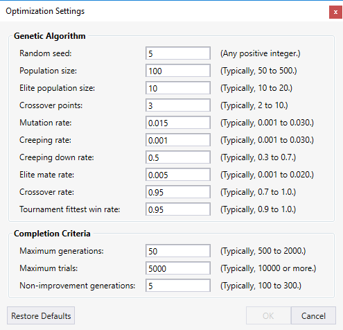 GenerativeComponents Knowledge Base - 4 - Optimizer settings - Communities