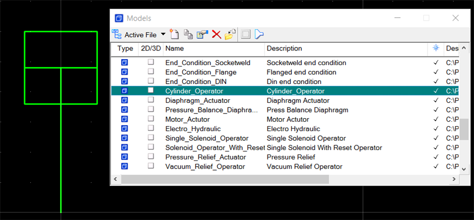 OpenPlant - How to Resize the Control Valve Actuators in OpenPlant PID ...