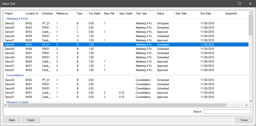 gINT | Keynetix - How To Search in KeyLAB - Communities