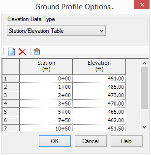 OpenFlows | Water Infrastructure - How can I see the existing ground ...