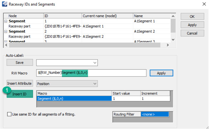 AutoPLANT | OpenPLANT | PlantWise - How to configure Raceway IDs in BRCM CONNECT - Communities