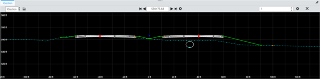 ProjectWise - Perpendicular Cross Section - Communities