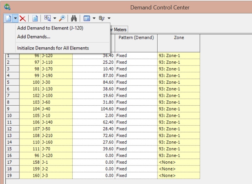 OpenFlows | Water Infrastructure - How can I add nodes to the Demand ...