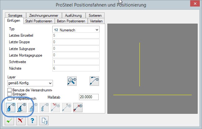 ProStructures - Positionsfahnen manuell einfügen - Communities
