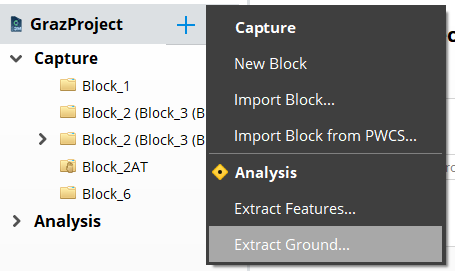 iTwin Capture - iTwin Capture Modeler 2023 - Analysis - Extract Ground ...