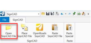 OpenRoads | OpenSite - Loading the SignCAD MDL (CONNECT applications ...