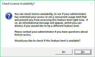 OpenFlows | Water Infrastructure - Setting the License Feature Level in ...