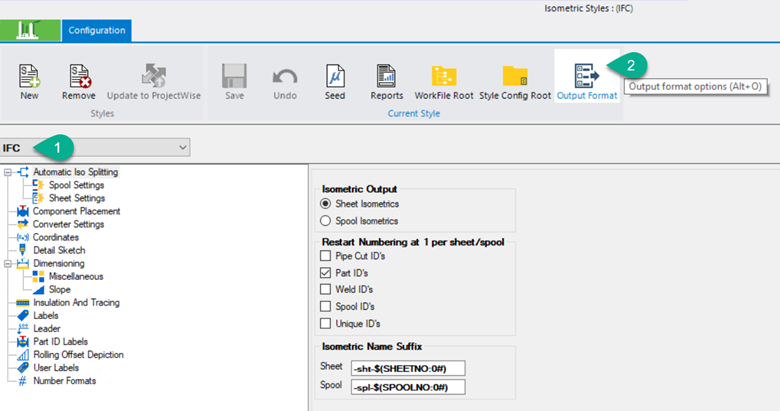 OpenPlant - How to Publish Isometrics in DGN, DWG and PDF Output ...