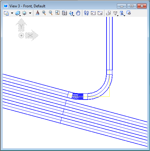 OpenPlant - Route vertical stub-up from a sloped duct bank - Communities