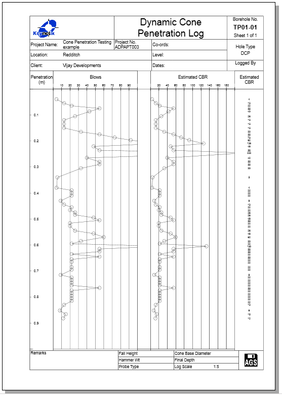 gINT | Keynetix - Does HoleBASE SI support Cone Penetration Testing ...