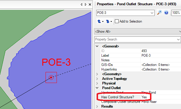 OpenFlows | Water Infrastructure - Pond and pond outlet assumptions in ...