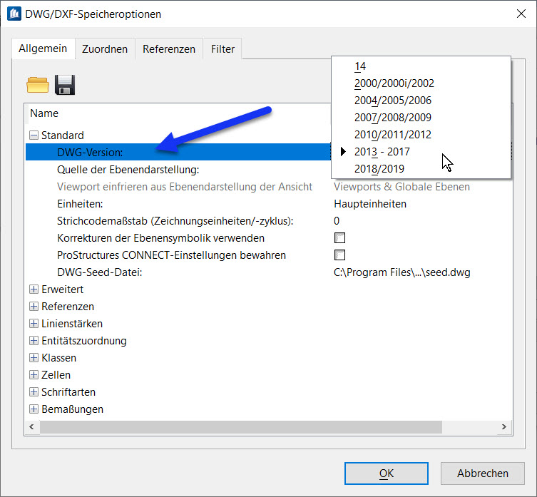ProStructures - Export ins DXF Format - Communities