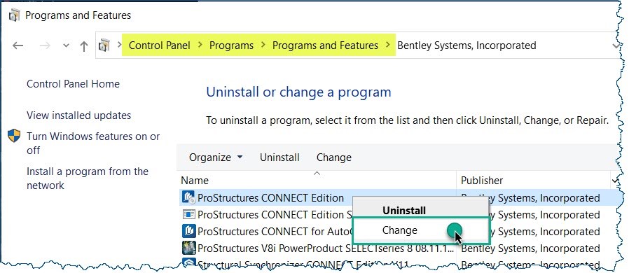 ProStructures - What need to do if ProStructures CONNECT Edition does not work properly ...