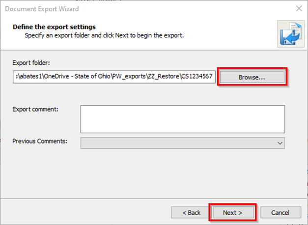 Ohio DOT & Consultants - KB - Option 2 Replace File with Export ...