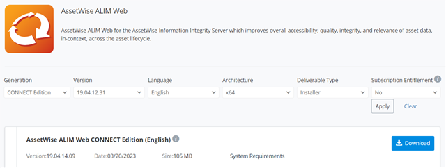 AssetWise ALIM - AssetWise ALIM Web CONNECT Edition 19.4.12 - Communities