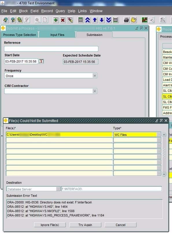 AssetWise Linear Network Management - Unable to load completion files - Communities