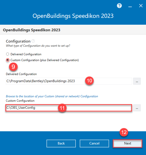 OpenBuildings - OpenBuildings Speedikon 2023 Installation and Configuration - Communities
