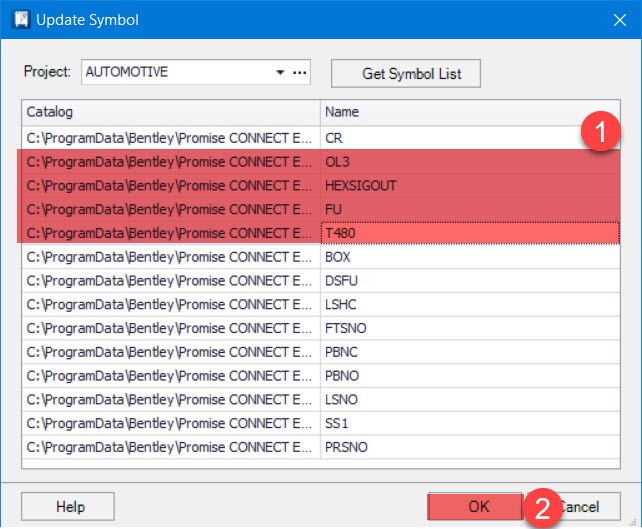 OpenUtilities - Symbol Modification not reflected in Project - Communities