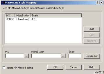 OpenRoads | OpenSite - MX To MicroStation Configuration Options [CS ...