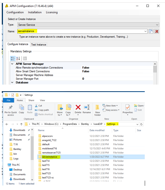 AssetWise Asset Reliability - Oracle - APM Application Service does not ...