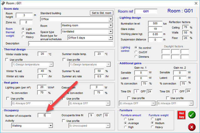 HEVACOMP - Energy Calculation - HWS and occupancy - Communities