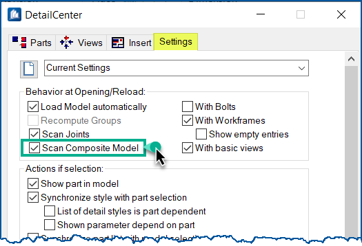 ProStructures - Referenced Objects are not visible in the 2D drawing of Detail Center. - Communities