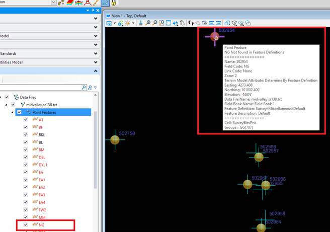 OpenRoads | OpenSite - OpenRoads Designer Survey Link Codes and TXT file Import - Communities