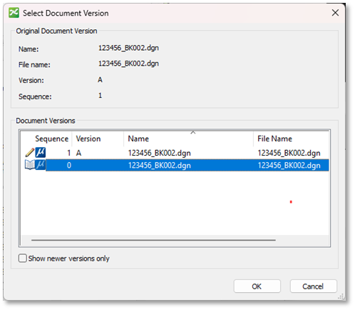 Ohio DOT & Consultants - Creating File Versions in ProjectWise ...