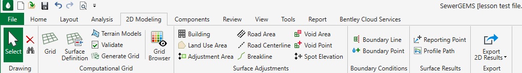 OpenFlows | Water Infrastructure - 2D Modeling in SewerGEMS and ...