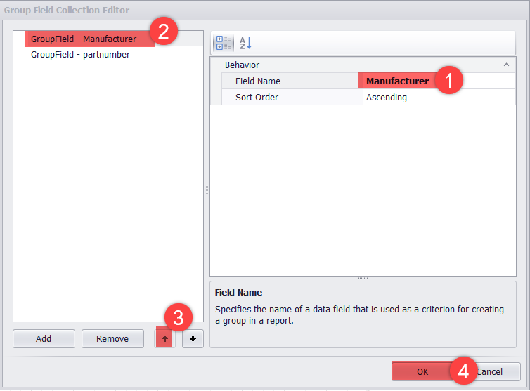 OpenUtilities - How to Sort Quantified BOM Report Template in Open Utilities Substation ...
