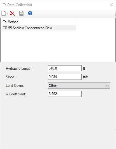 OpenFlows | Water Infrastructure - Using the TR-55 Shallow Concentrated ...