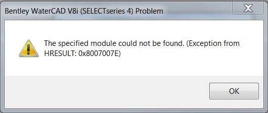 OpenFlows | Water Infrastructure - Error when opening model with DXF background (HRESULT, acdb19 ...