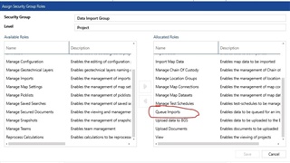 OpenGround - Data Import Queuing - Communities