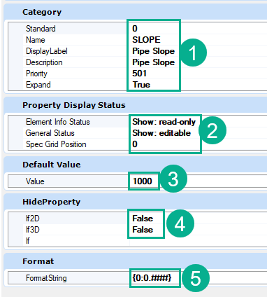 OpenPLANT | AutoPLANT - How to Show the Defined Slope Value for pipe in ...