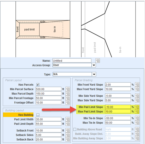 SITEOPS - Parcel Building Settings - Communities