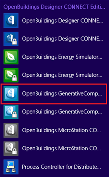 OpenBuildings - How do I access GC tools from OpenBuildings Designer? - Communities
