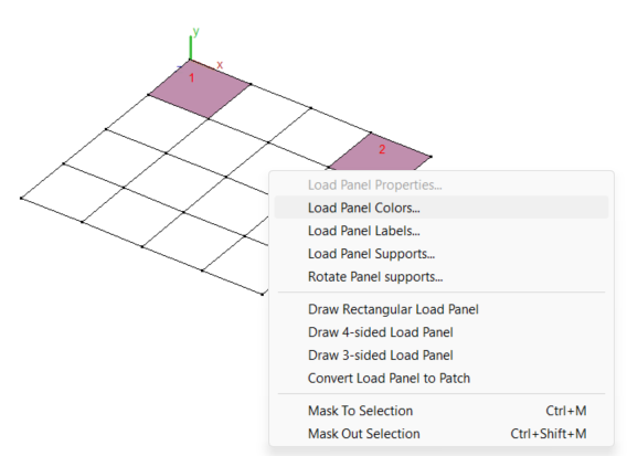 MAXSURF | MOSES | SACS - Multiframe - Load Panel Color - Communities